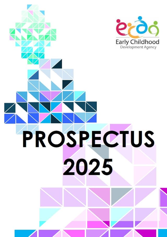 Early Childhood Development Agency (ECDA)